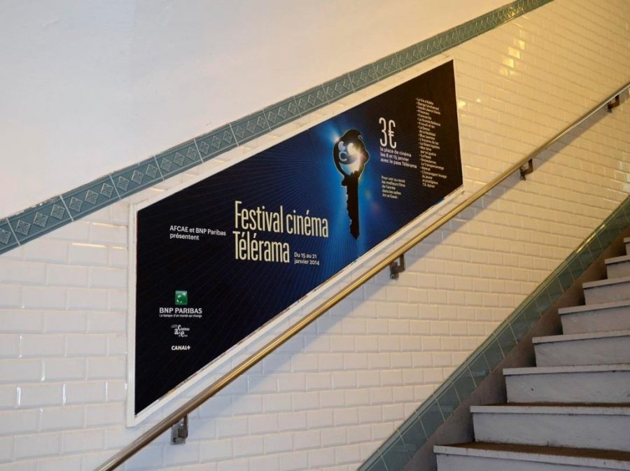 Pub métro Paris, dans les transports et les gares RER - Street Dispatch